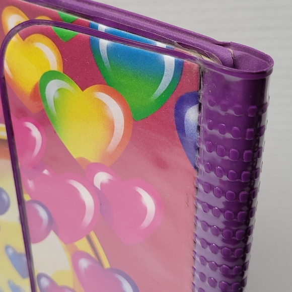 Lisa Frank | Office | Vintage 989 Lisa Frank Hearts 3 Ring Binder ...